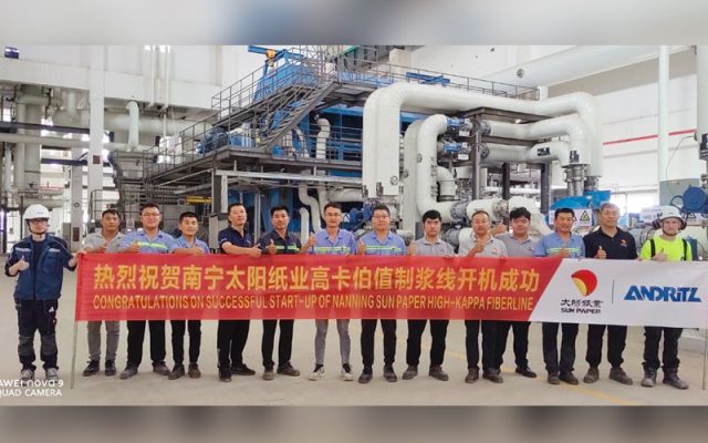Nanning Sun Paper Gets Largest High-Kappa Fiberline in China - Papermart